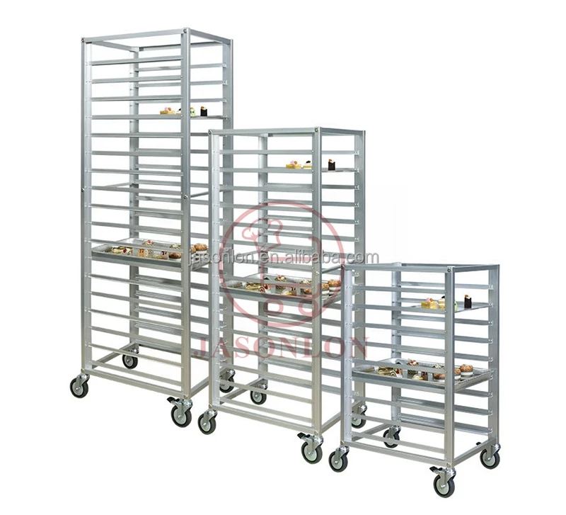 18 Tiers Metal Aluminum Bakery Rack - 40*60cm Pan Capacity