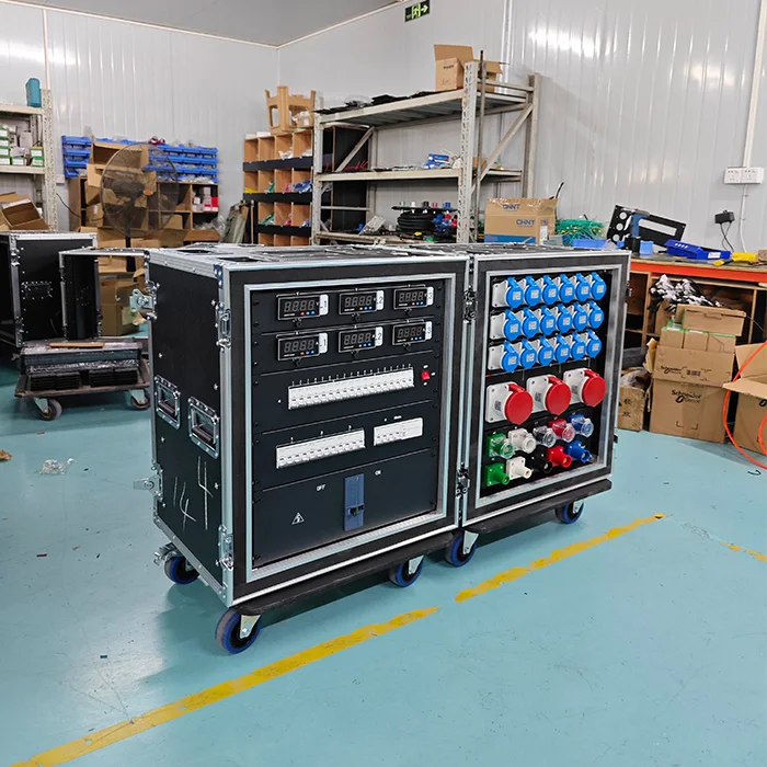 380v 400a Camlock Power Input 21 Way Power Distro 3 Phase Portable ...