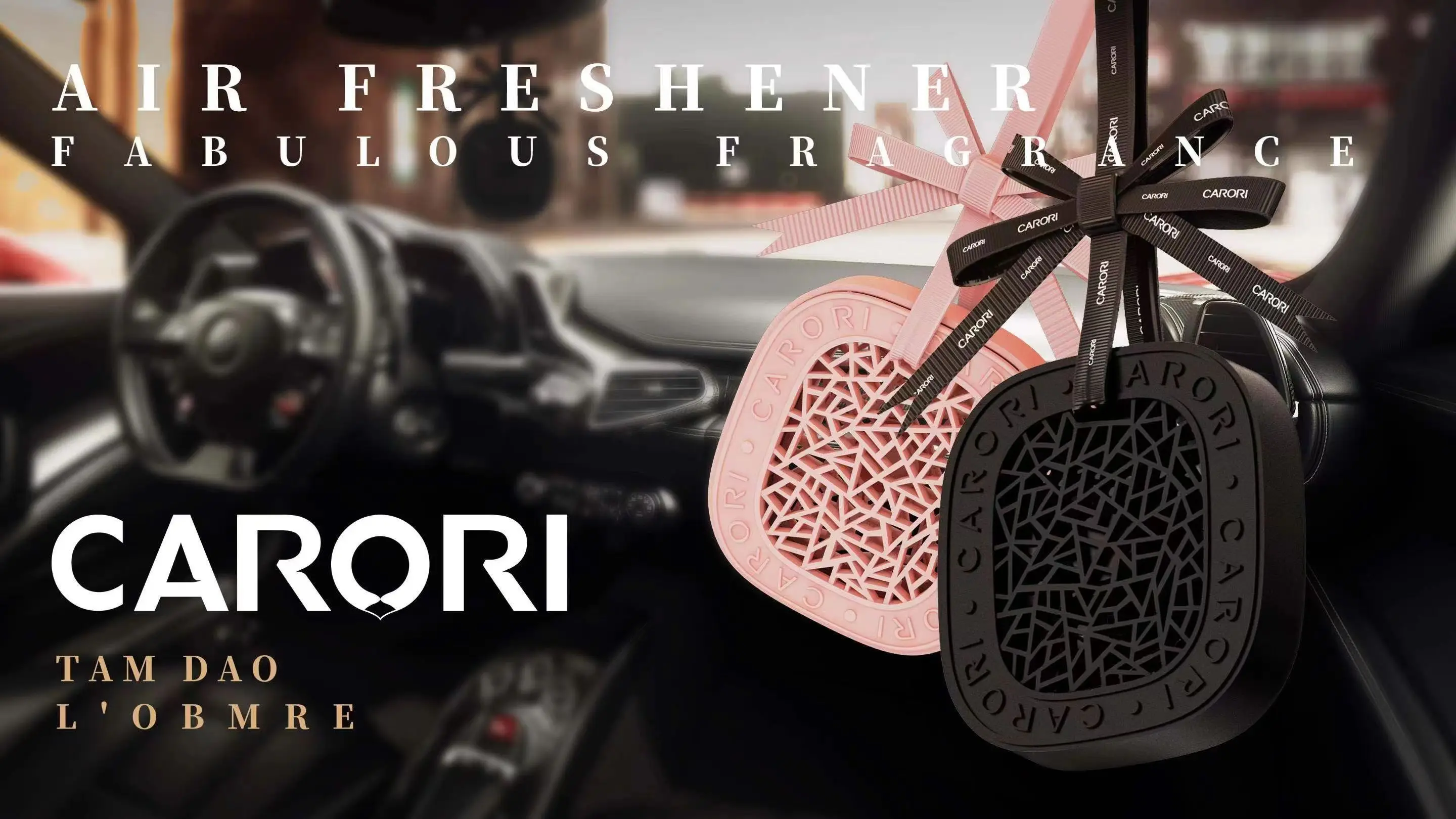 CARORI Ellipse Long Lasting Scent - High Quality Air Freshener