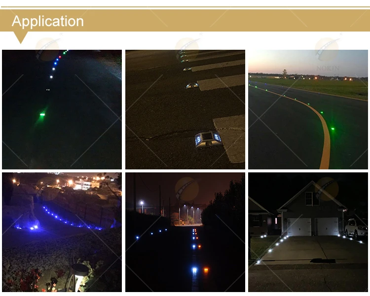 Solar Powered Driveway Reflectors - Durable & Bright