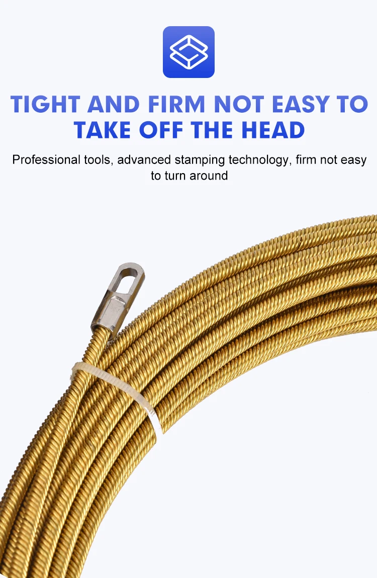 4mm Spring Steel Cable Puller Fish Tape Wire Accessory