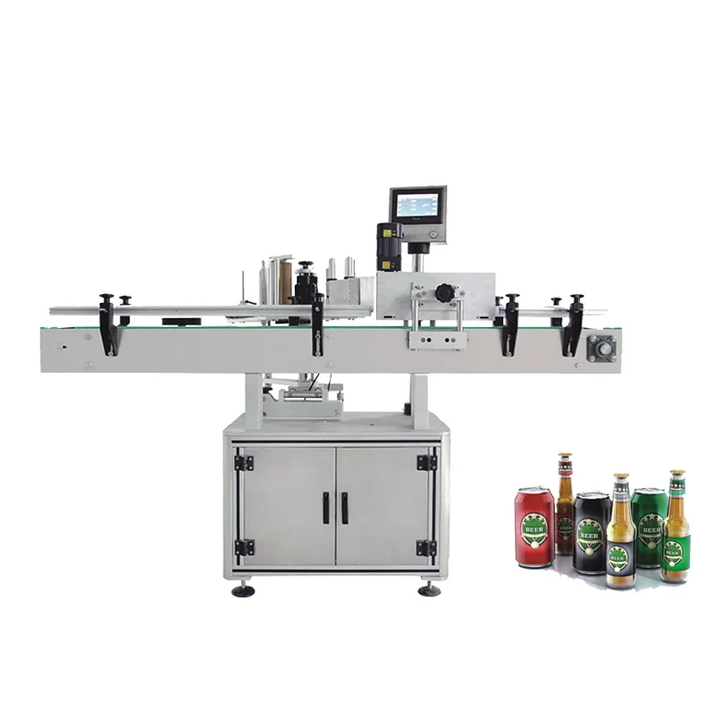 Hot Sales Fully Automatic High Speed Round Bottle Labeling Machine Flat ...