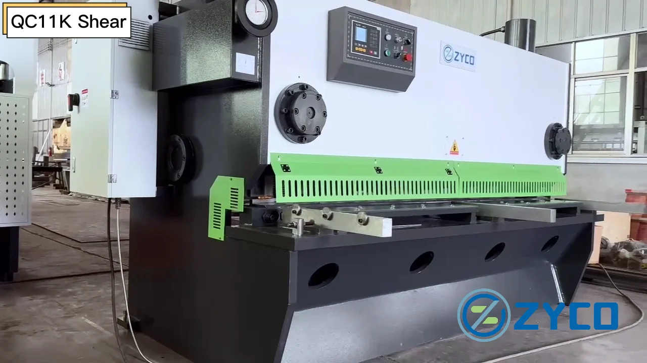 Guillotine Shear Genius Series Ms816x6000 Guillotine Shearing Machine ...