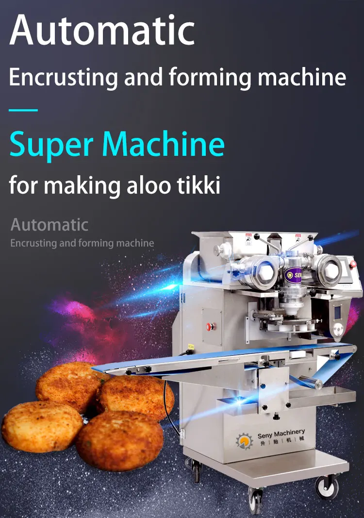 Multi Function Automatic Shami Kabab Tikki Making Machine - Ideal for ...