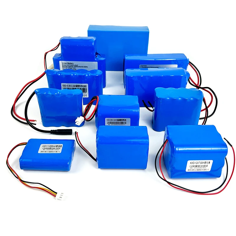 12 Volt Rechargeable Li-ion Battery 3s1p 3s2p 3s3p 3s4p 3s6p 3s8p 3s9p ...