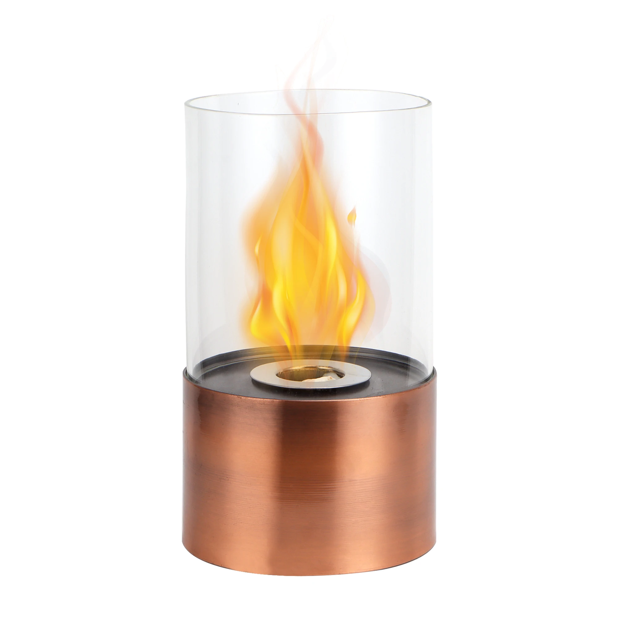 Customizable Tabletop Ethanol Fireplace Freestanding Mini Fire Pit For ...