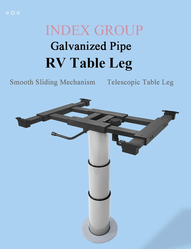 SY22TL Telescopic Table Leg for RV Motorhome Camper Upgrade