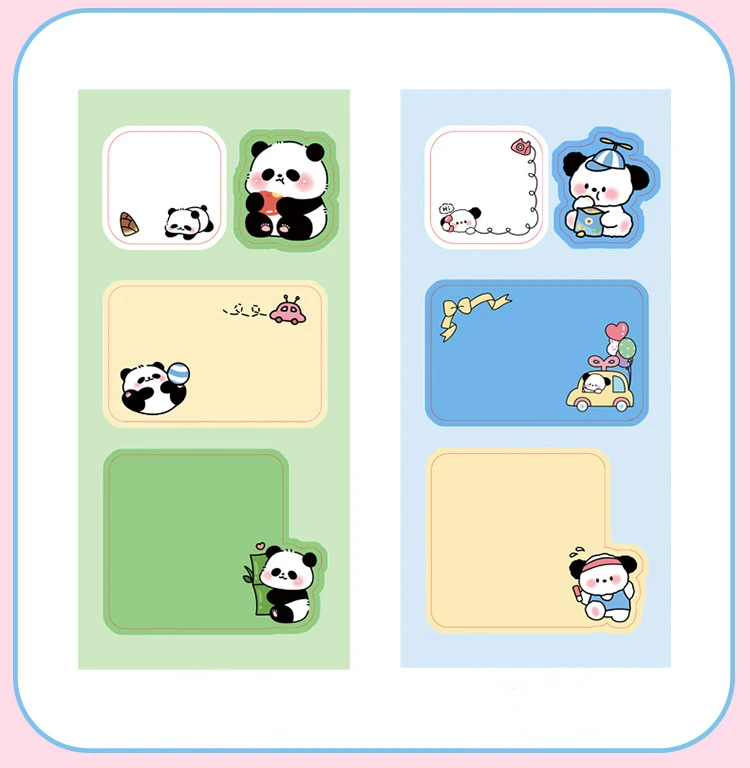 Kawaii Animal Sticky Notes Student Decoration Sticker Cute Sticker Note ...