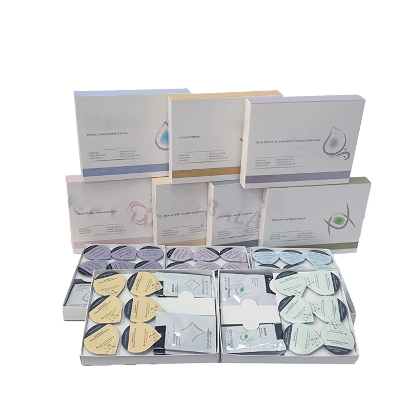 New Arrival 7 Type CO2 Oxygen Bubble Capsule Kit Skin Exfoliation Pods ...