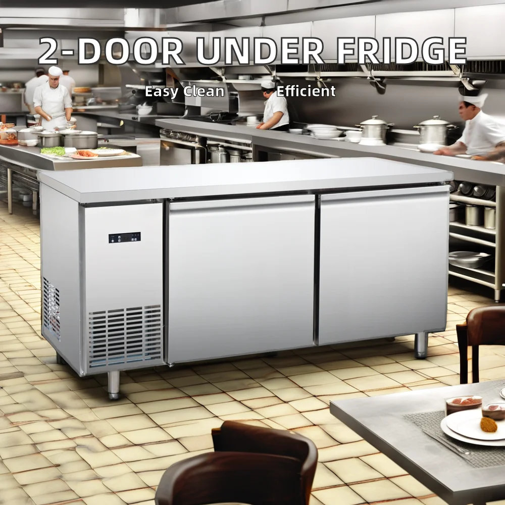 Commercial Kitchen Refrigeration Equipment Restaurant Grade 2-Door ...