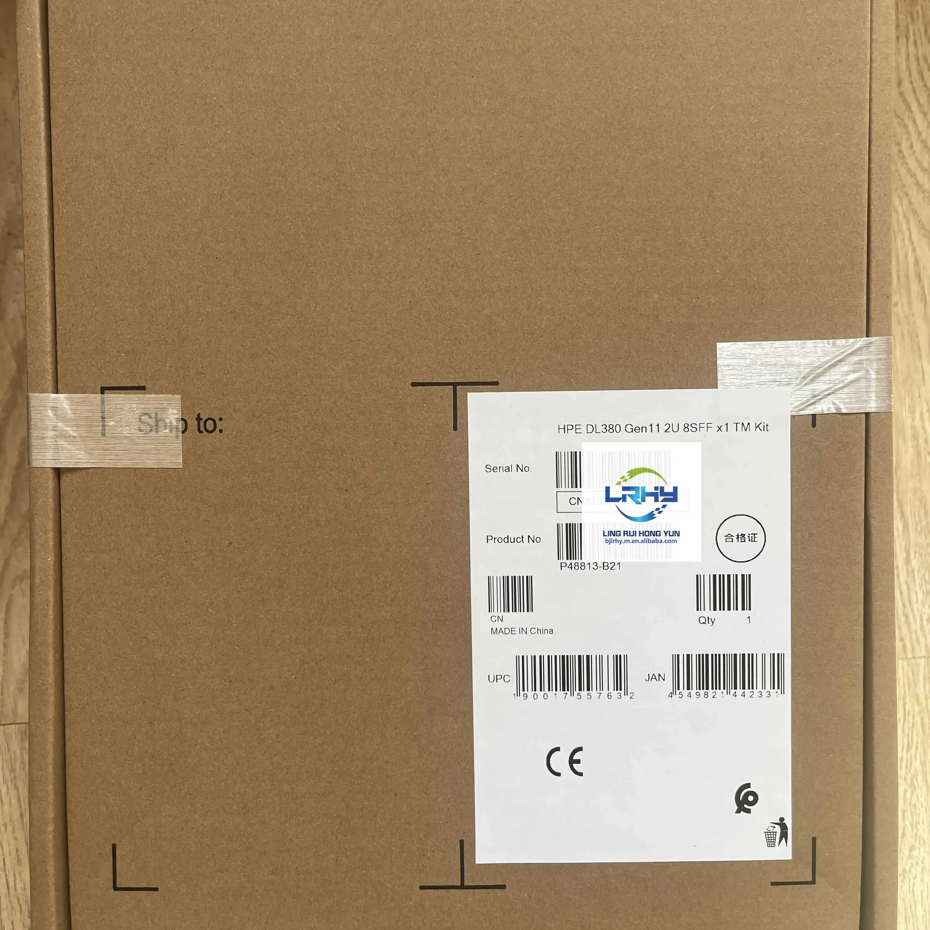 P48813-b21 Proliant Dl380 Gen11 2u 8sff X1 Tri-mode U.3 Drive Cage Kit - Buy P48813-b21 Proliant ...