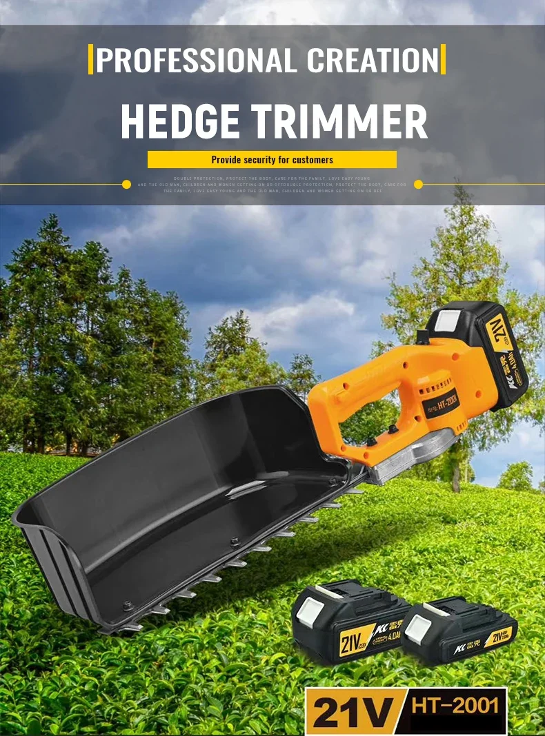 Oem Factory Cordless Electric Hedge Trimmer 18v Multi Purpose Hedge ...