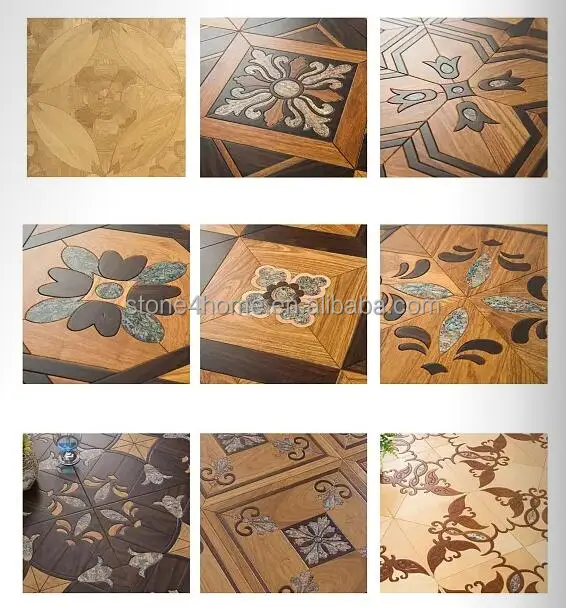 Luxury Wood Parquet Floor Tiles Laminated Solid Wood Flooring Wood ...