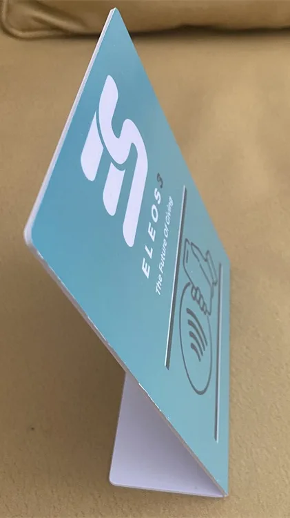 Smart Touchless Menu Stand Hub Qr Code Nfc Card Display Nfc Mobile ...