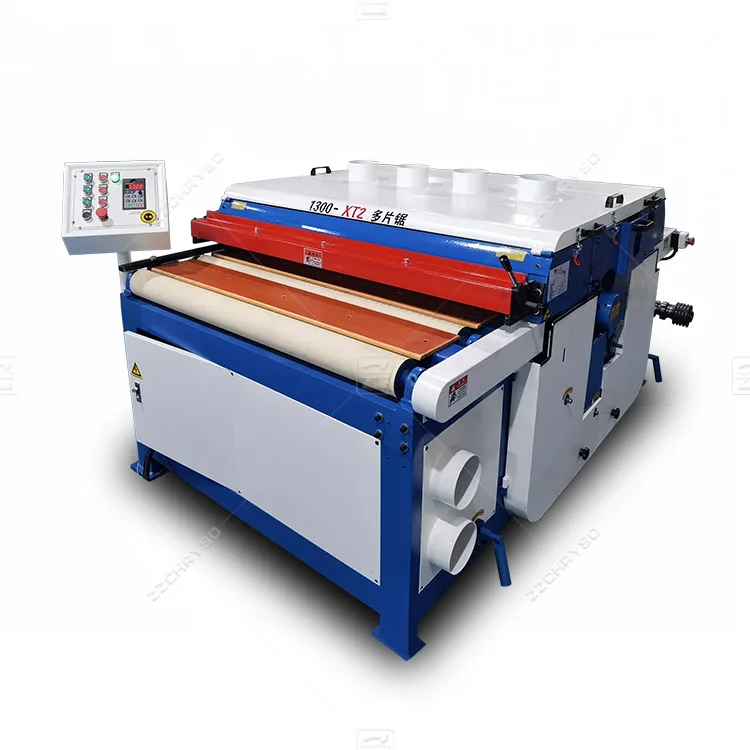 Wood Plank HDF Board Circular Rip Saw Machine with Auto Feed