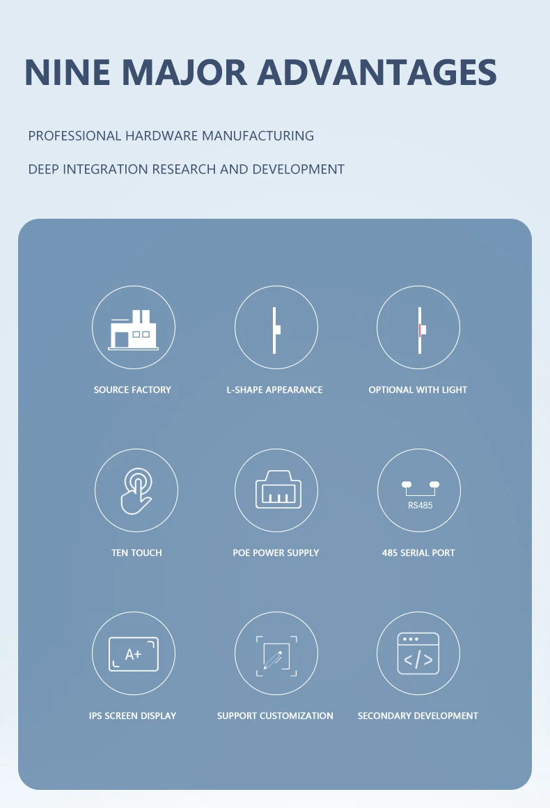 10 Inch Android Smart Home Control End 4gb +32gb Poe Android ...