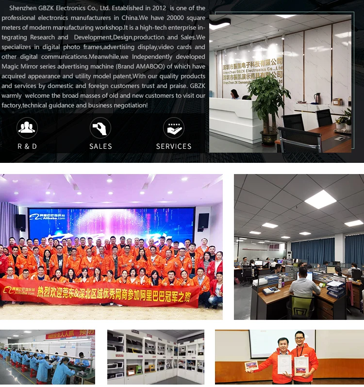 Customized Paper Card for Chinese Homemade Video Brochure