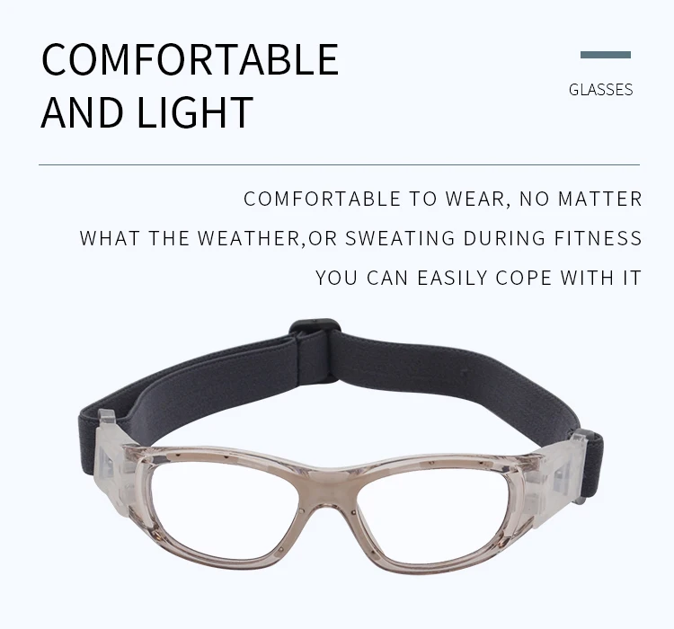 Factory Custom Badminton Glasses protection Prescription Outdoor Sport ...