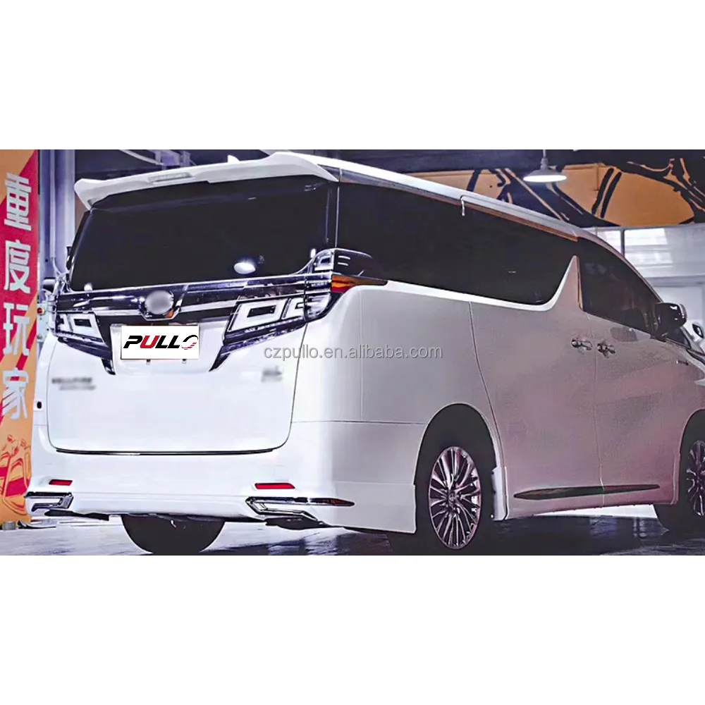Front and Rear Bumper Complete for Toyota Vellfire 2015-2018