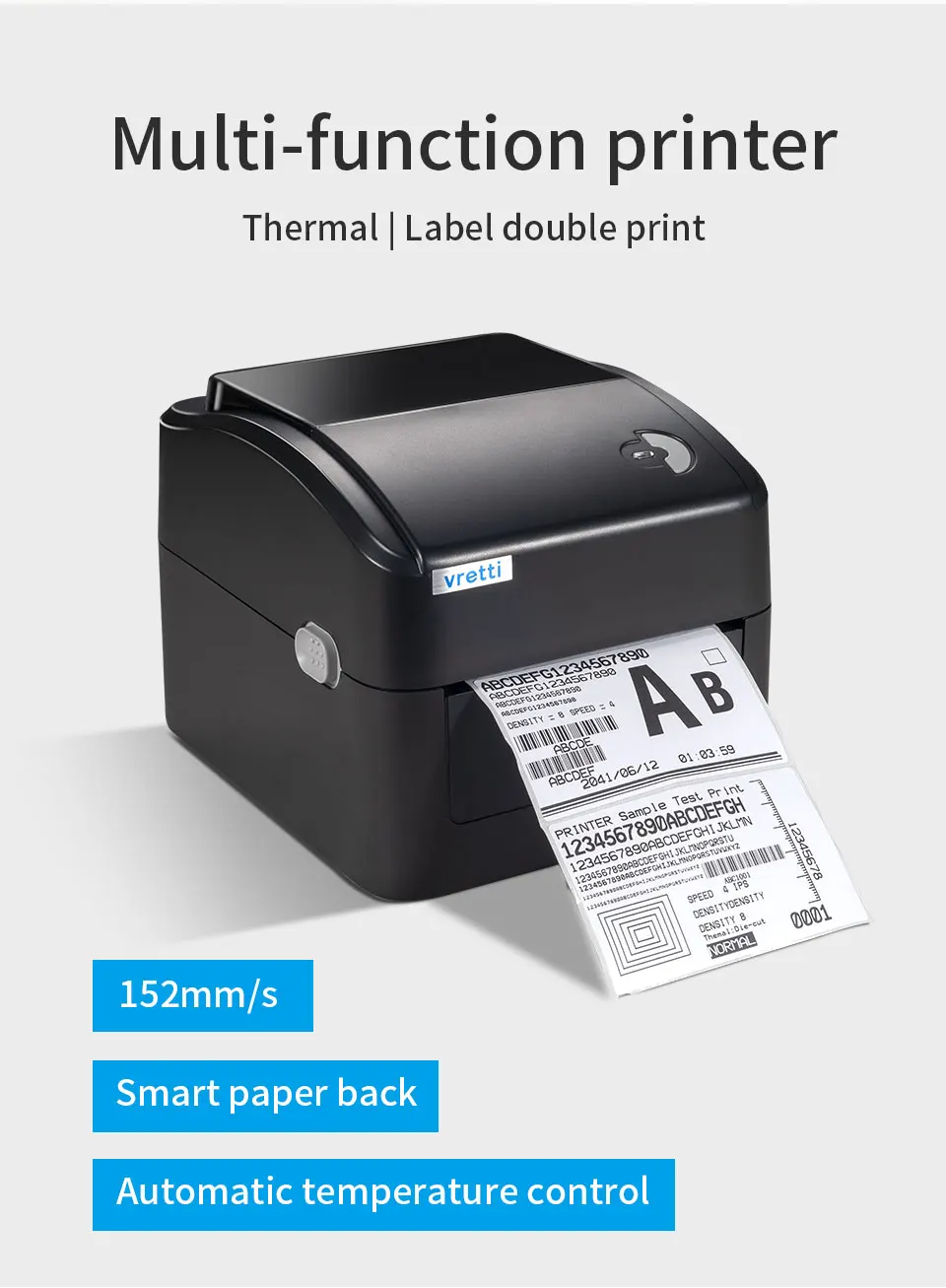 High Quality 4 Inch Label Roll Printer Machine Thermal 4x6 Shipping ...