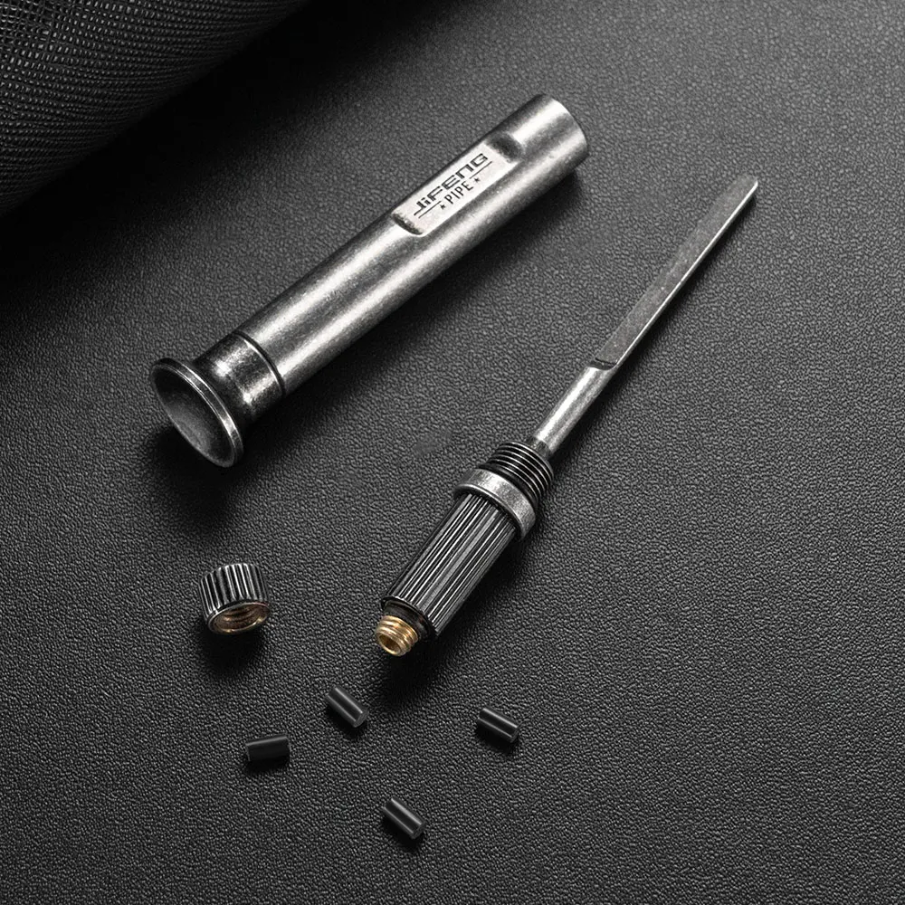 Metal Tobacco Pipe Tamper - Portable Vintage Cleaning Tool