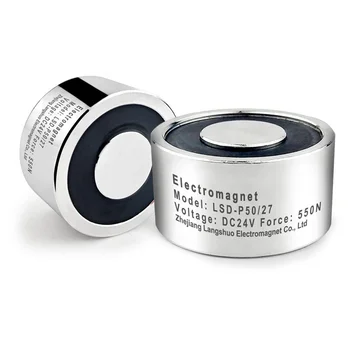 Electromagnet Lsd-p50/27 Dc Cylinder Electric Magnets Electromagnetic ...