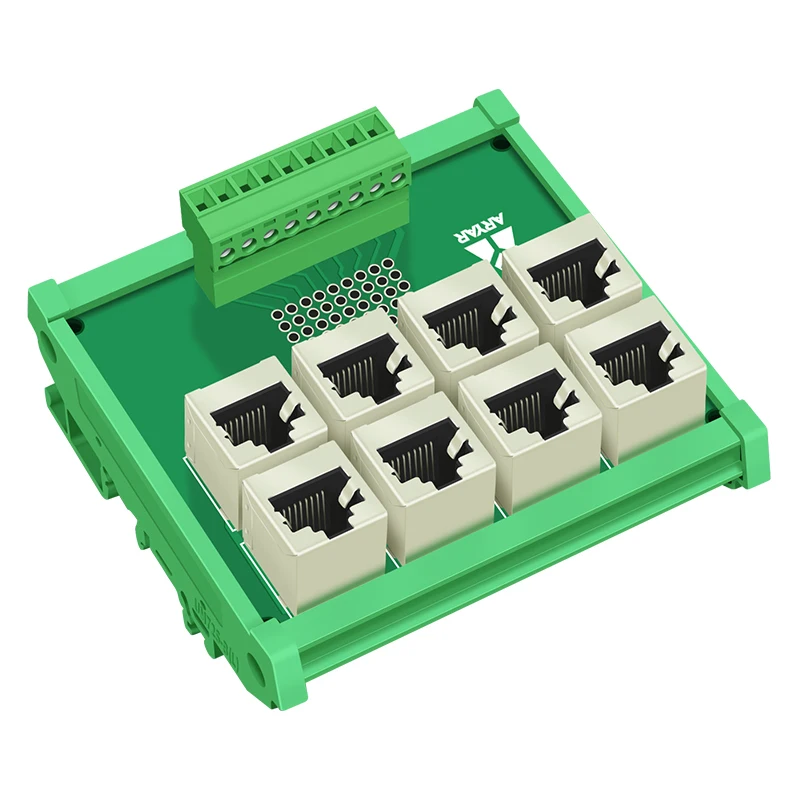 DIN Rail Mount RJ45 Module - Reliable Connectivity Solutions