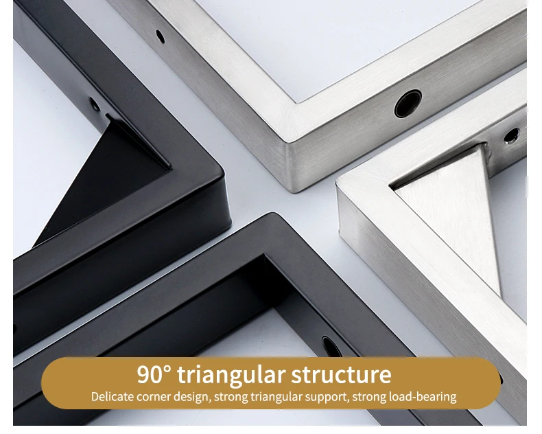 Stainless Steel Metal Supports - Durable Construction Brackets