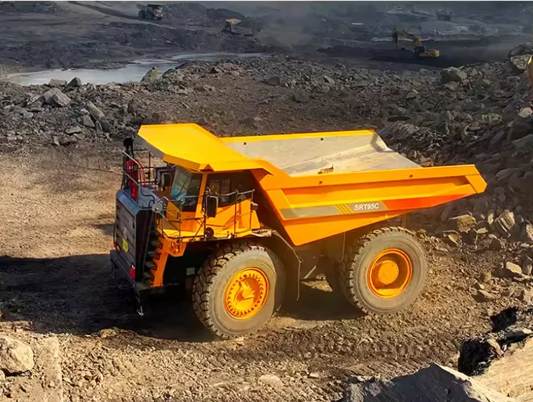 Chinese Dump Truck 60-ton Off-road Electric Mining Truck Skt90s (manual ...