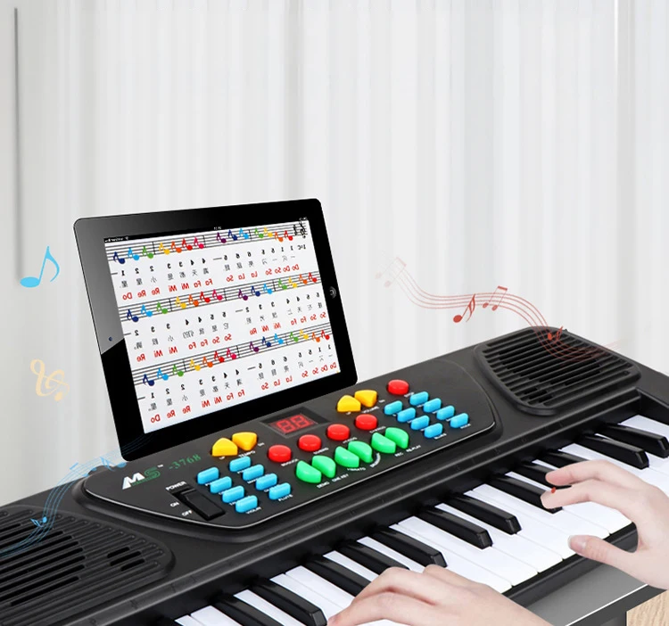 Children's 37-key Charging Musical Learning Toys Kids Electric Keyboard ...