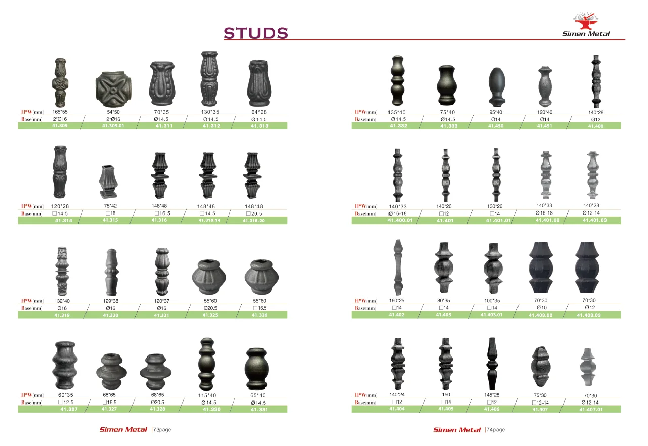 Wrought Iron Collars - Durable & Stylish Fencing Solutions