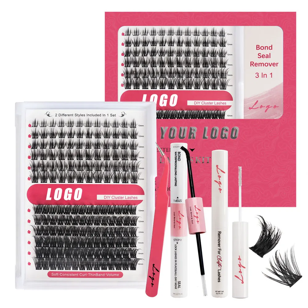 Wholesale DIY Faux Mink Eyelashes - Natural Look Extensions