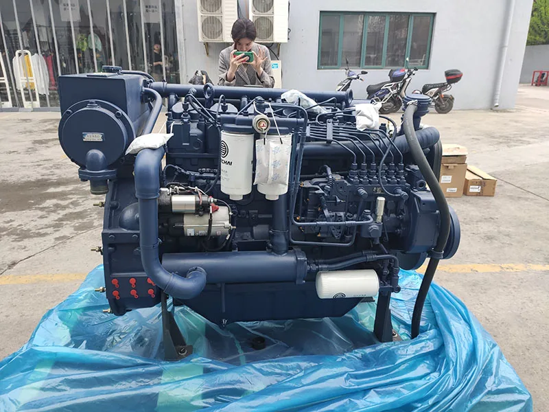 Weichai Wp6 Series Water Cooled Marine Inboard Diesel Engine Wp6c122-15 ...