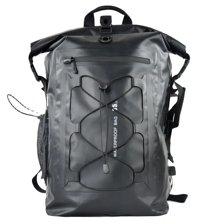 OEM Roll Top PVC Tarpaulin 100% Waterproof Hiking Backpack Back Pack ...