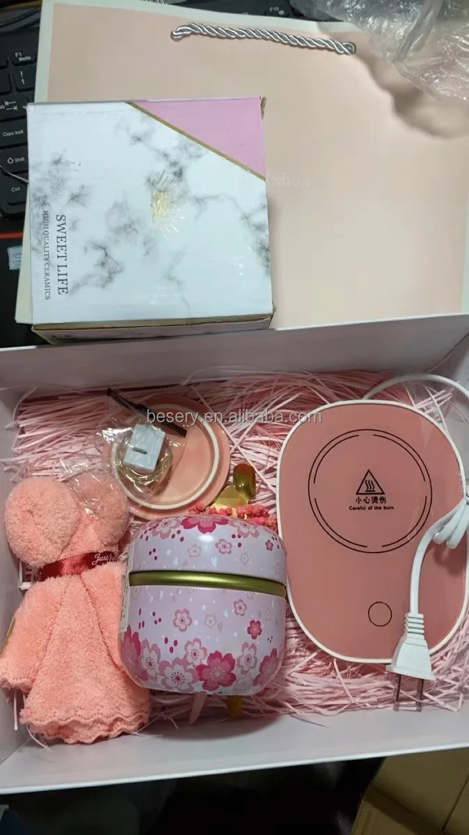 Besery Wholesale Women's Gift Set Intelligent Water Cup Heating Pad Mug ...