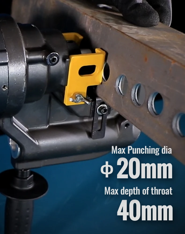 ZUPPER ECH-20 Cordless Hydraulic Hole Puncher - Portable & Efficient