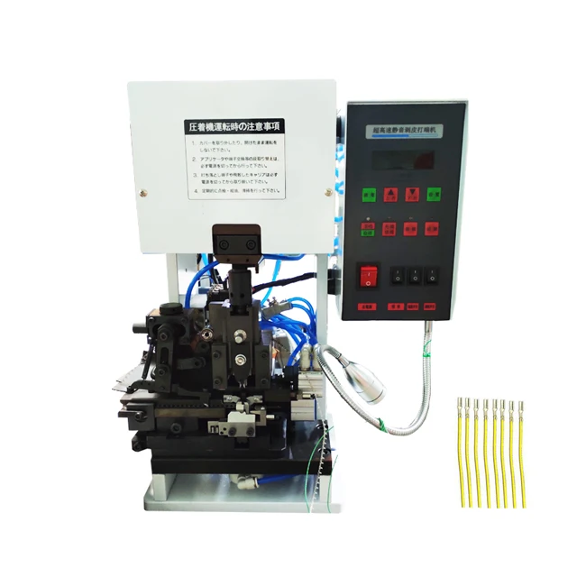 Semi-Automatic Core Wire Stripping Terminal Crimping Machine for Molex ...