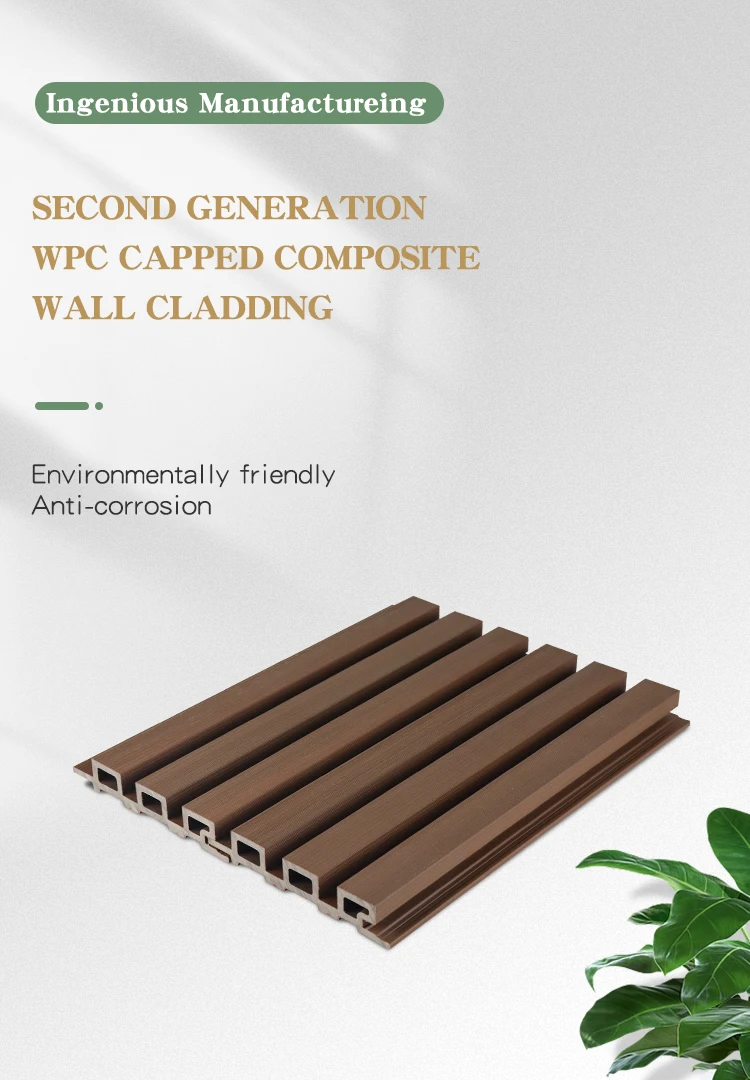 Excellent Outdoor Waterproof Fireproof Composite Garden Wall Panel ...