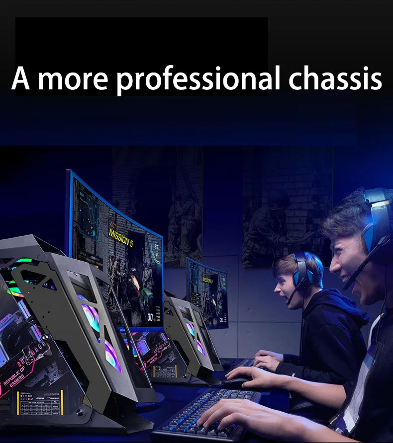 Computer Chassis Atx Computer Gaming Case Option Usb3.0+hd Audio ...