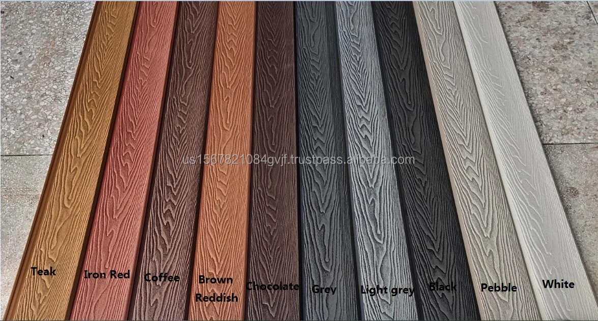 Modern Outdoor 3D Fluted WPC Wall Cladding for Hotels