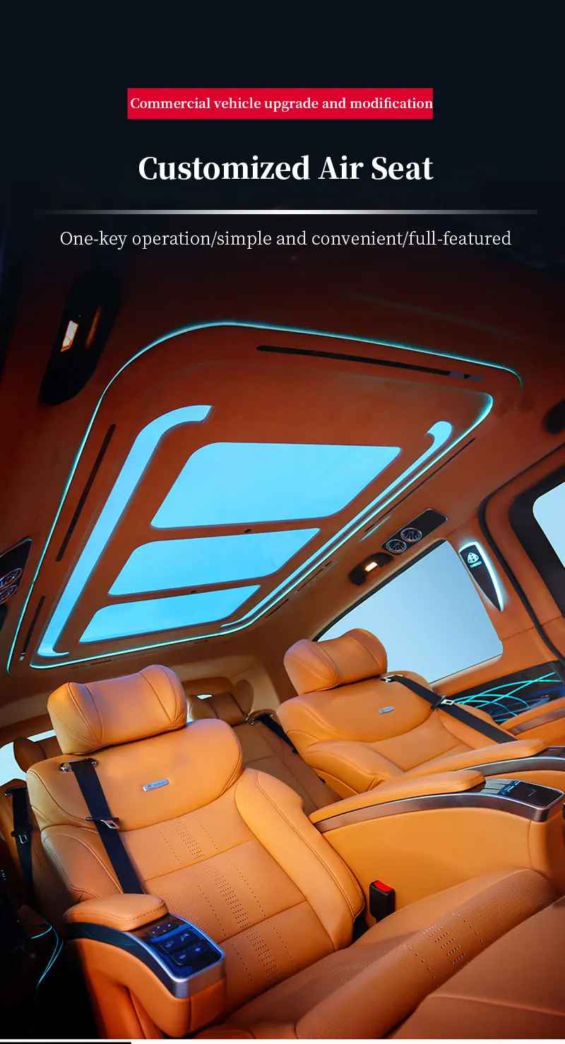 Luxurious Multifunctional Electric MPV Swivel Seat with Desk Armrest ...