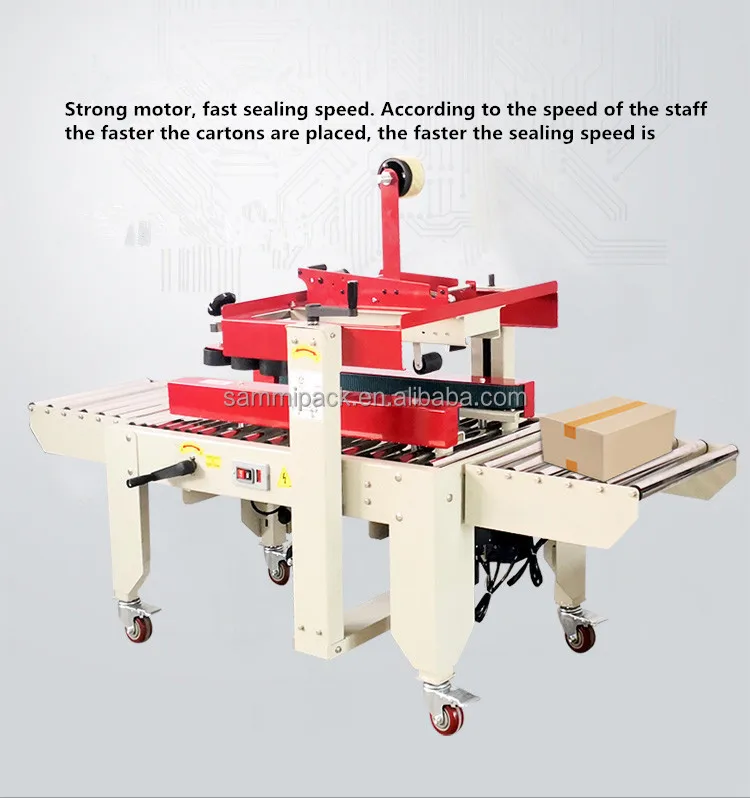 Customized Automatic Tape Carton Box Sealing Machine Carton Box Sealer ...