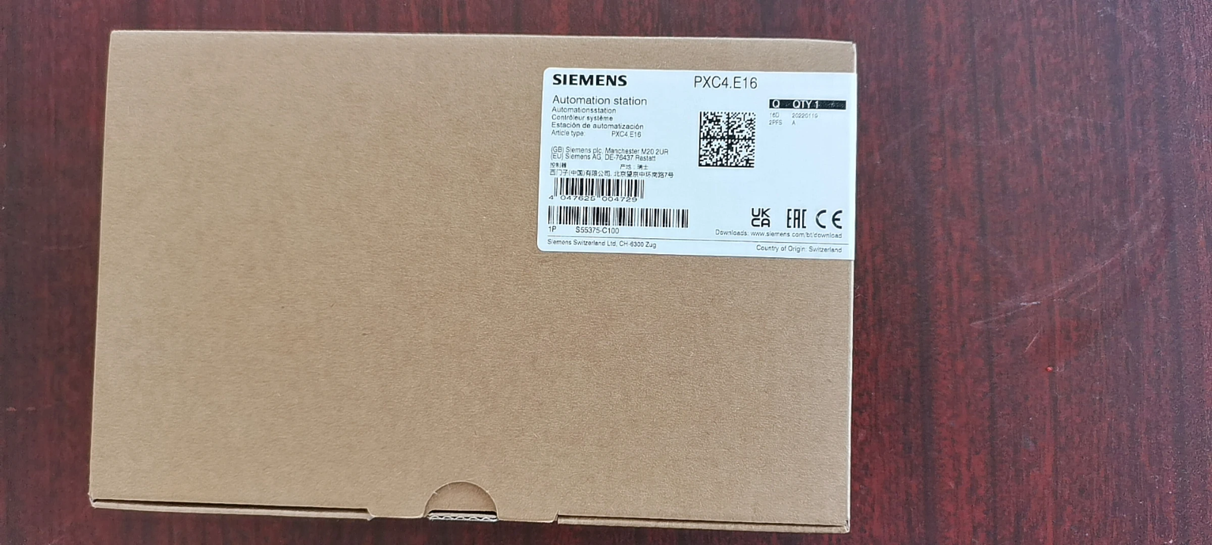 SIEMENS PXC4.E16 Automation Station - 16 I/os Modbus Bacnet/ip PLC