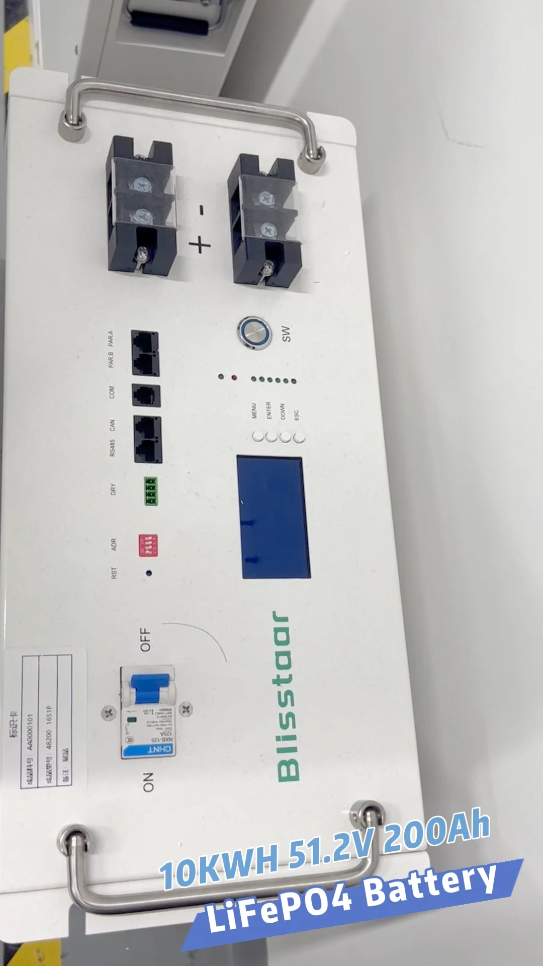 Factory Price Custom 5kwh 10kwh 48v 51.2v 100ah 200ah Lithium Lifepo4 ...