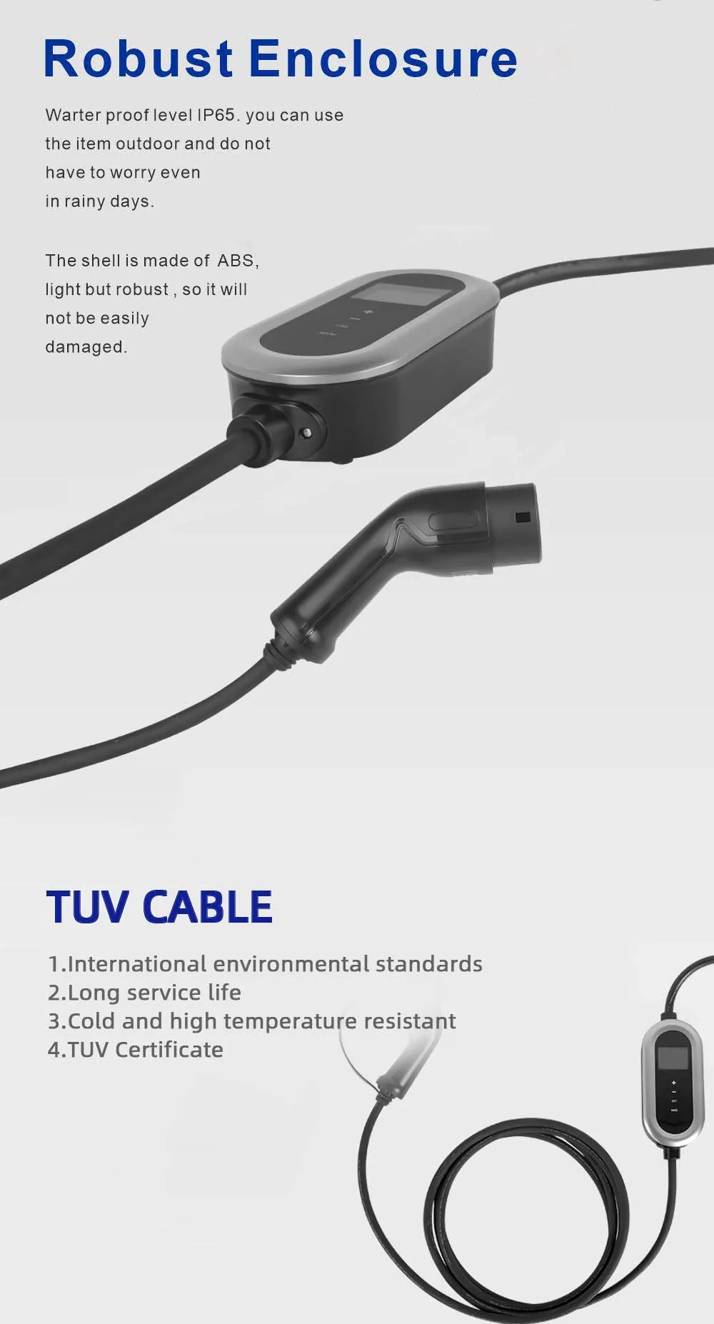 Portable Ev Charger Container Ev Car Portable Charger Fast Charging ...