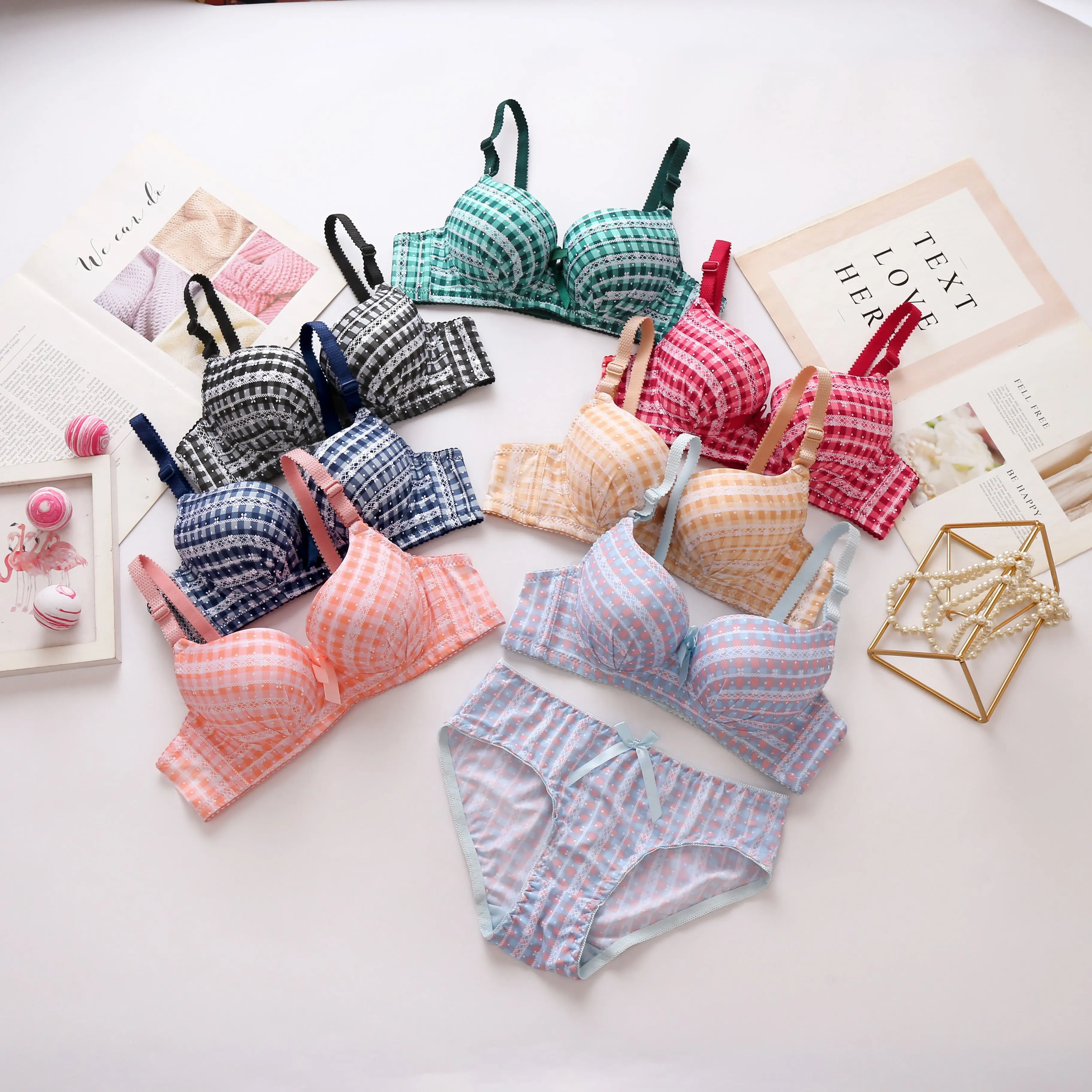 Wholesale Good Quality Pretty Hot Checkered Pattern Wave Point Design ...