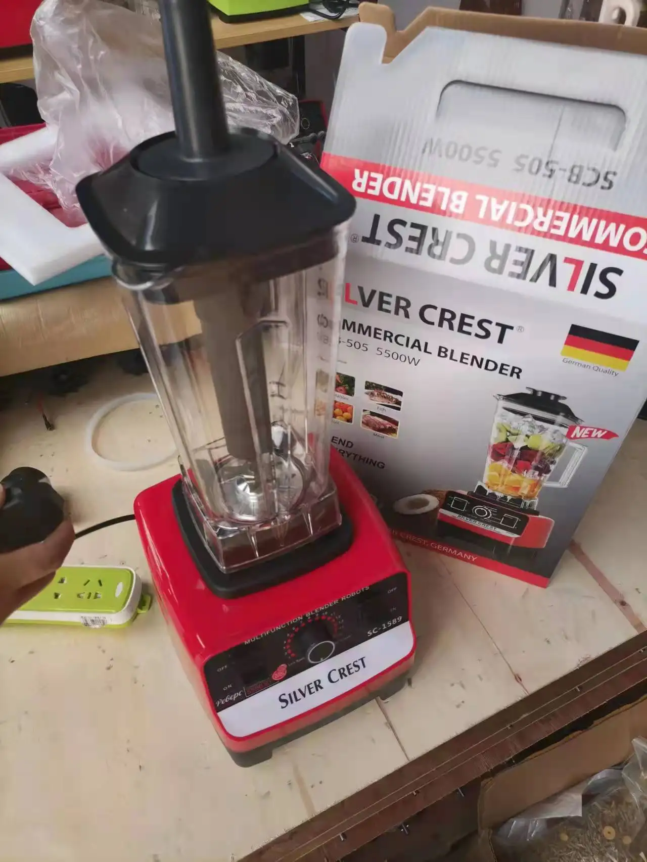 Multi-functional Silvercrest Blender 4500w/5500w - Powerful & Versatile