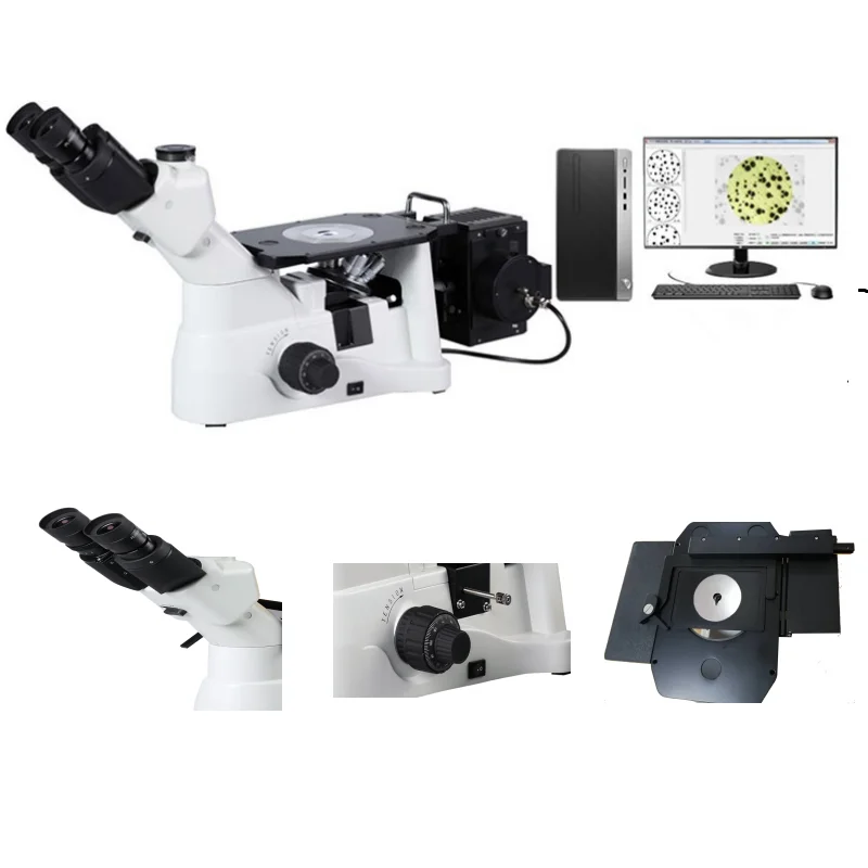 Metallurgical Microscope Trinocular FXD-30MW for Metallography