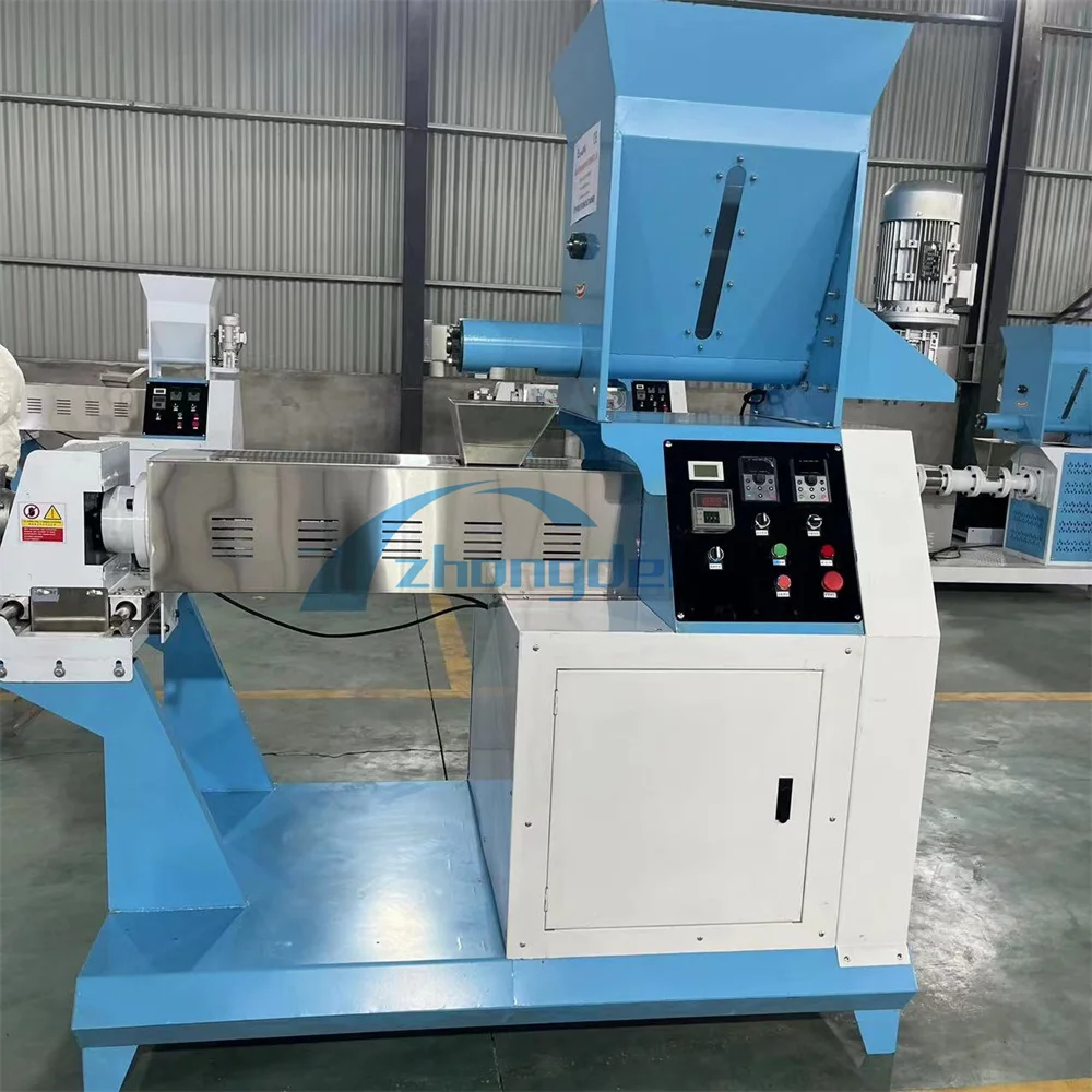 Dry Wet Pet Food Pellet Processing Making Extruder Machine Dog Food ...