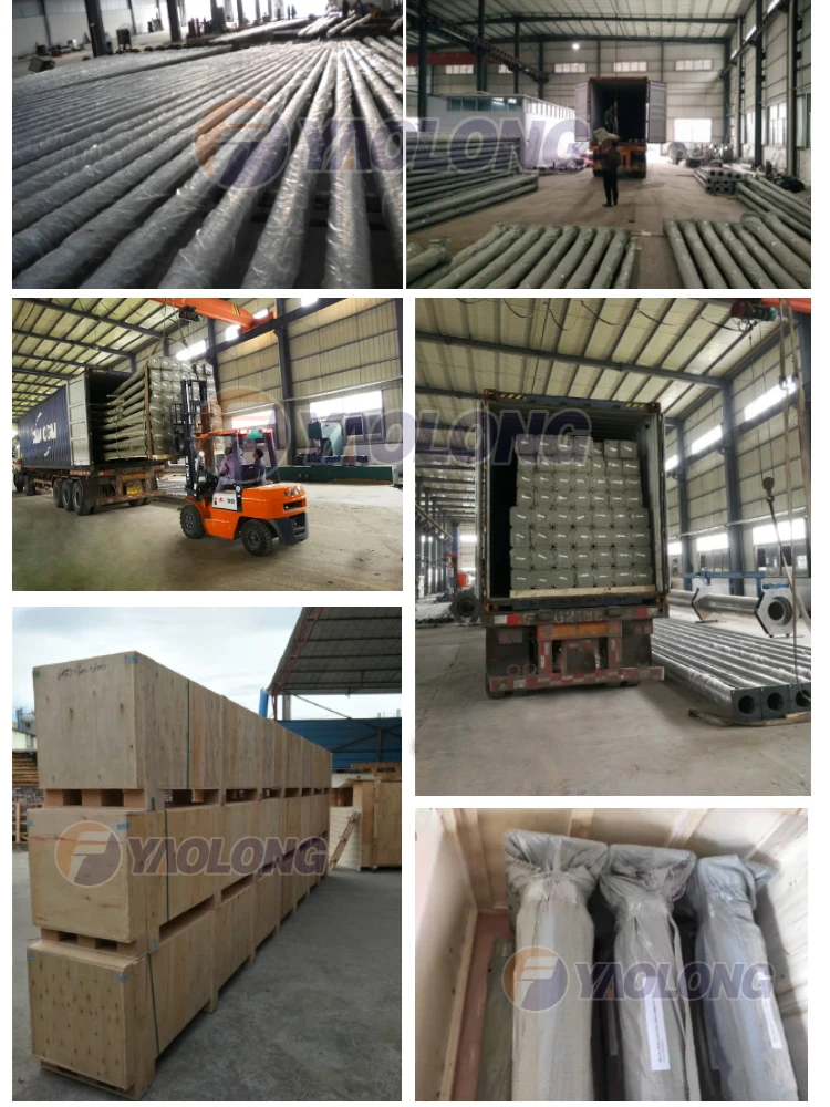 Seamless Welded Electric Remote Controlled Flagpole With Electric Winch ...